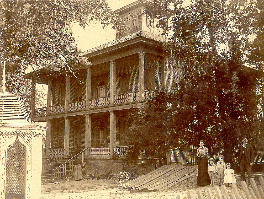 Adams-Duggan-Trawick House, Circa 1858, Linton | Vanishing Georgia ...