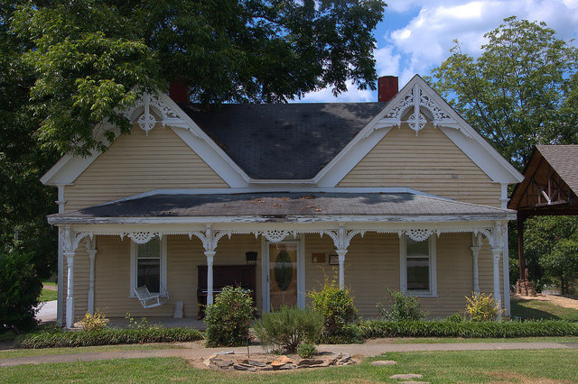 Tallapoosa GA Haralson County Victorian House Photograph Copyright Brian Brown Vanishing North ...