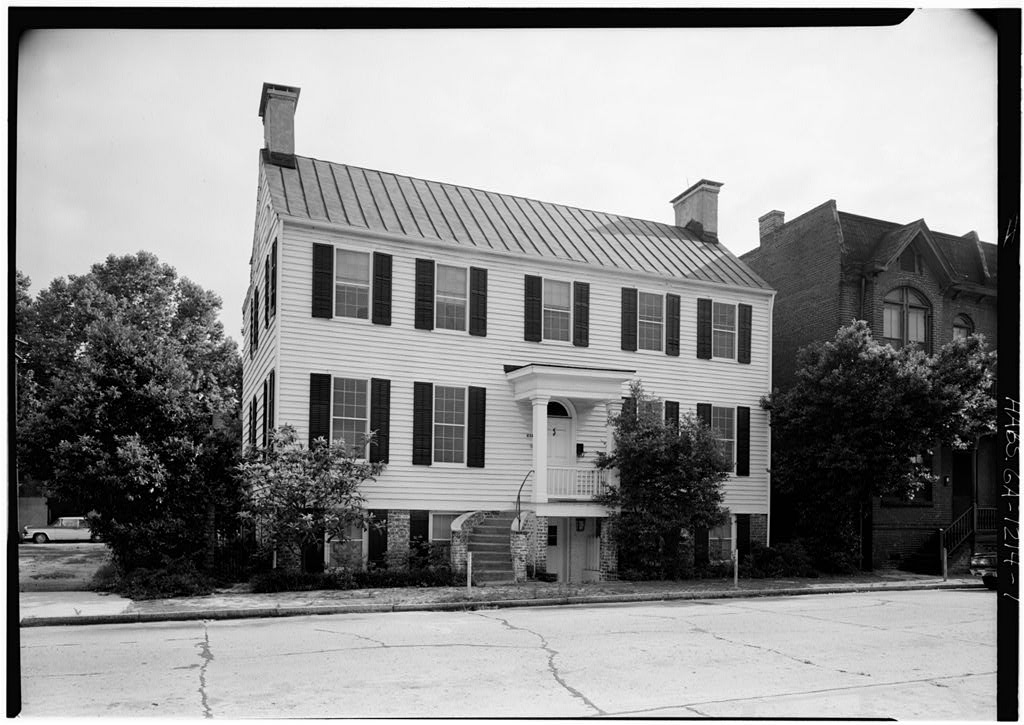 Eppinger-Lane House, 1821-23, Savannah | Vanishing Georgia: Photographs ...