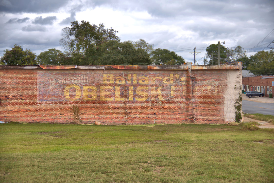 Obelisk Flour Mural, Moultrie | Vanishing Georgia: Photographs by Brian ...