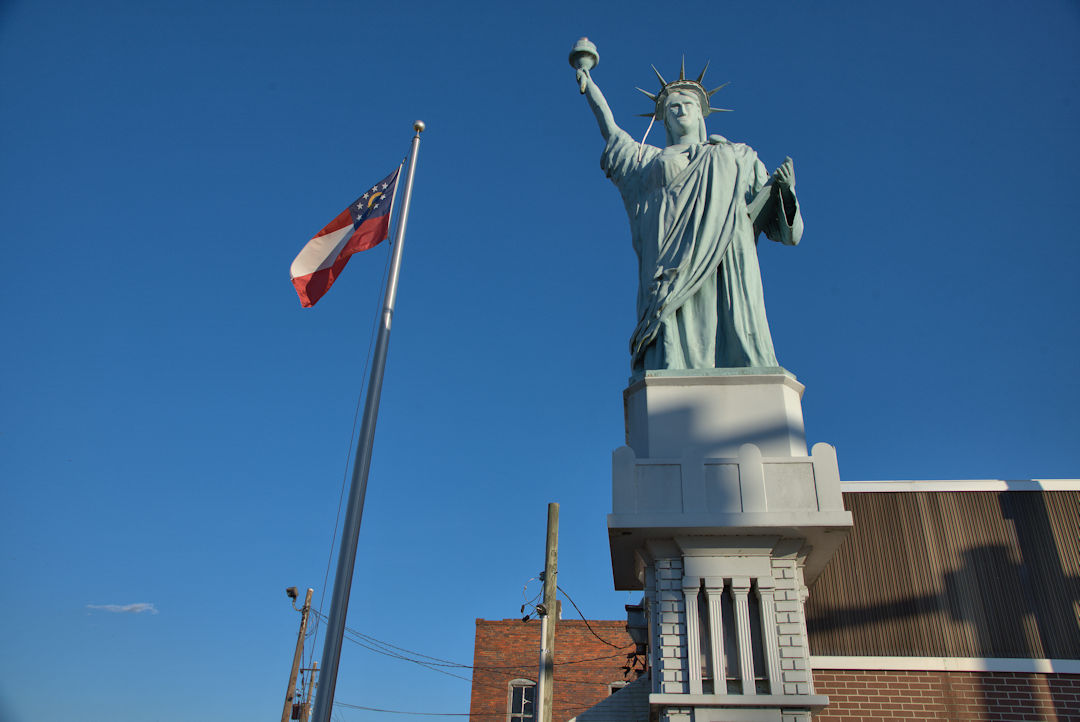 Statue of Liberty Replica, 1986, McRae | Vanishing Georgia: Photographs ...