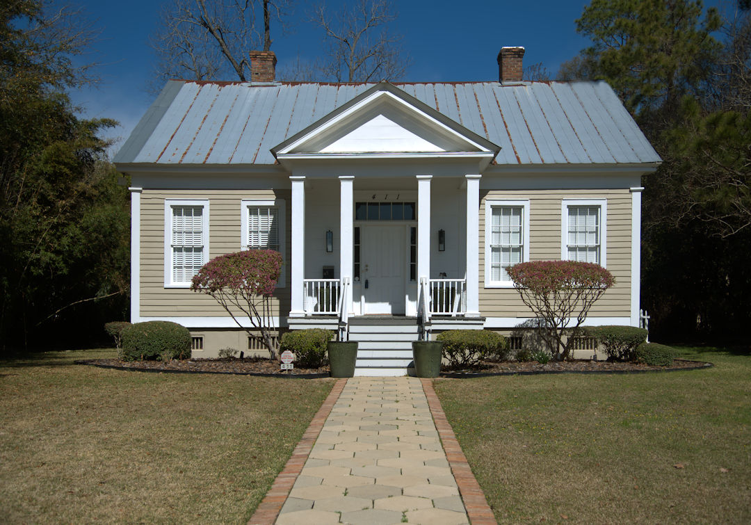 Greek Revival Cottage, Circa 1860, Albany | Vanishing Georgia ...