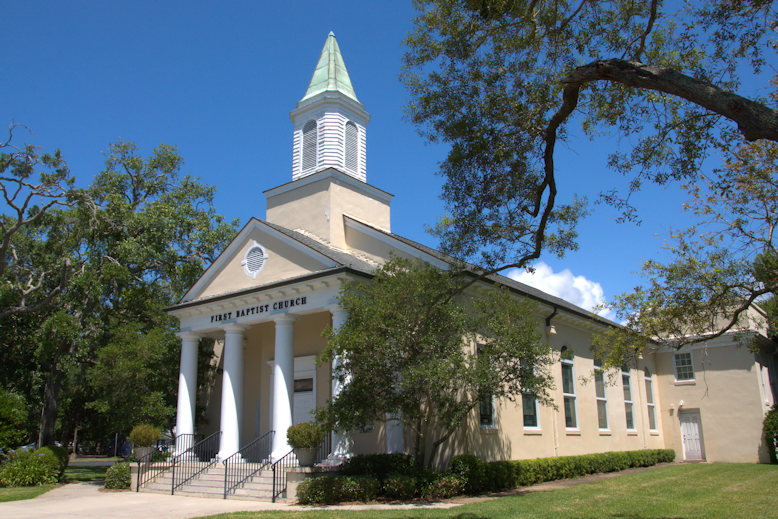 First Baptist Church, 1947, St. Simons Island | Vanishing Georgia ...
