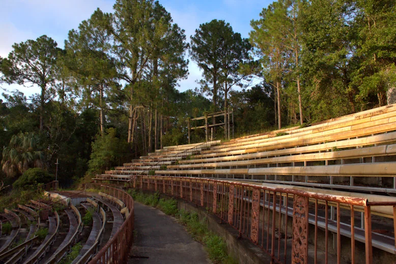 Abandoned Amphitheater, 1973, Jekyll Island | Vanishing Georgia ...