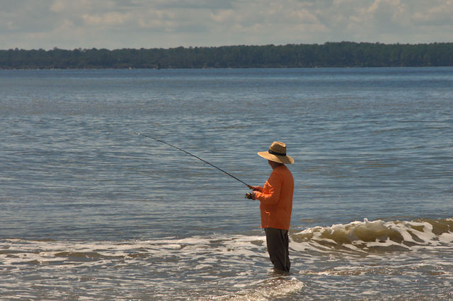 Surf Fishing, St. Simons Island | Vanishing Georgia: Photographs by ...