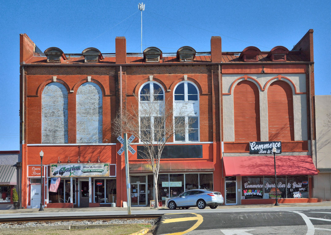 Opera House, 1910, Commerce | Vanishing Georgia: Photographs by Brian Brown