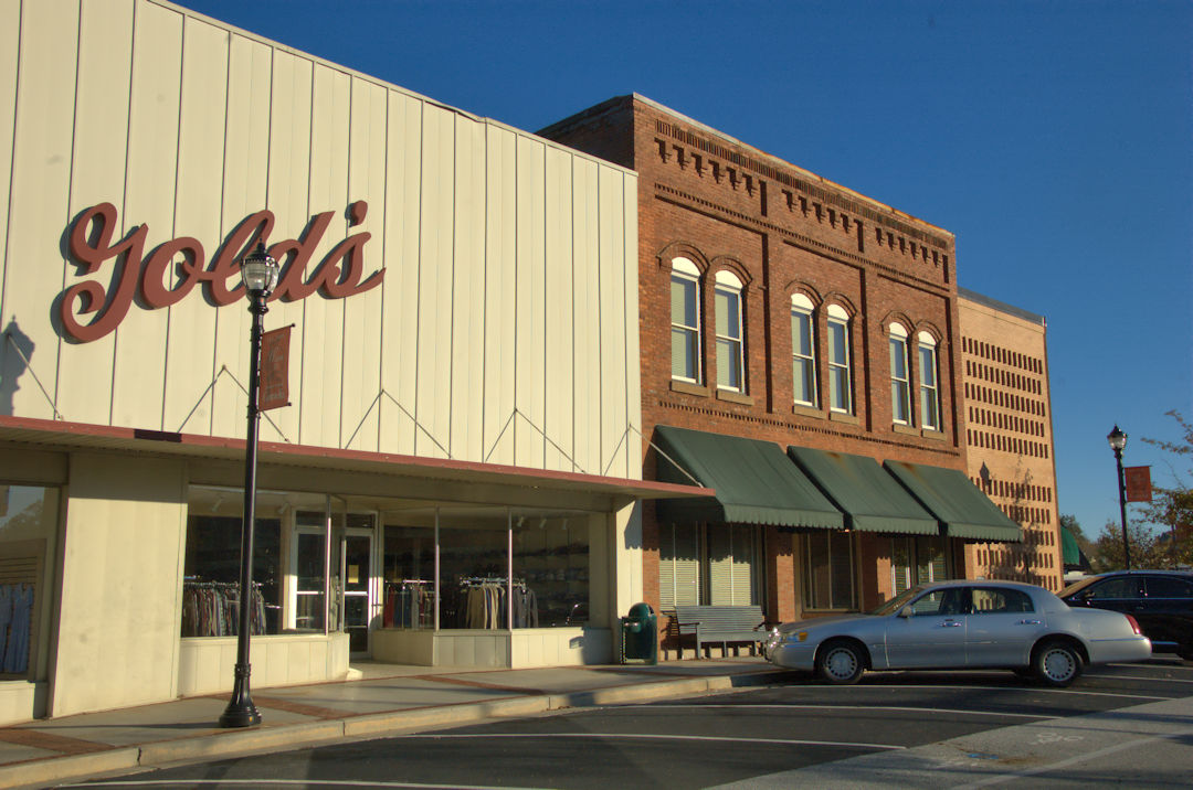 Irvin Street Storefronts, Cornelia | Vanishing Georgia: Photographs by ...