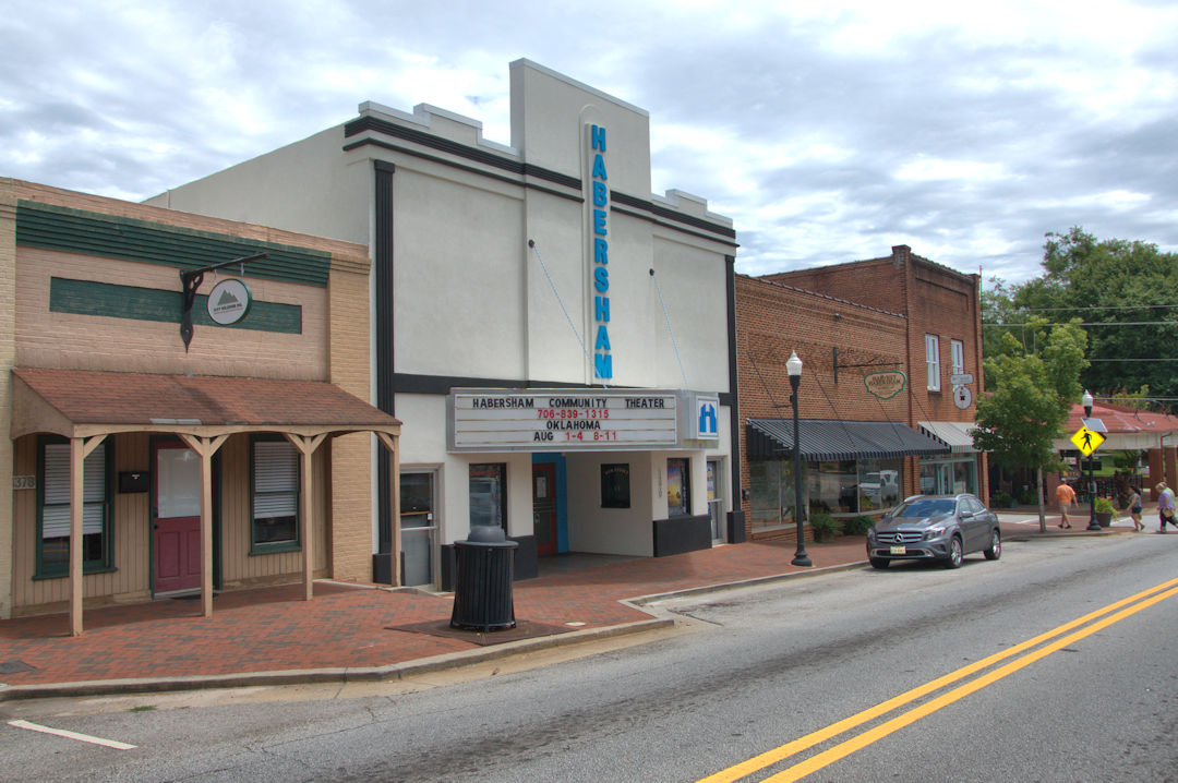 Habersham Theatre, 1937, Clarkesville | Vanishing Georgia: Photographs ...