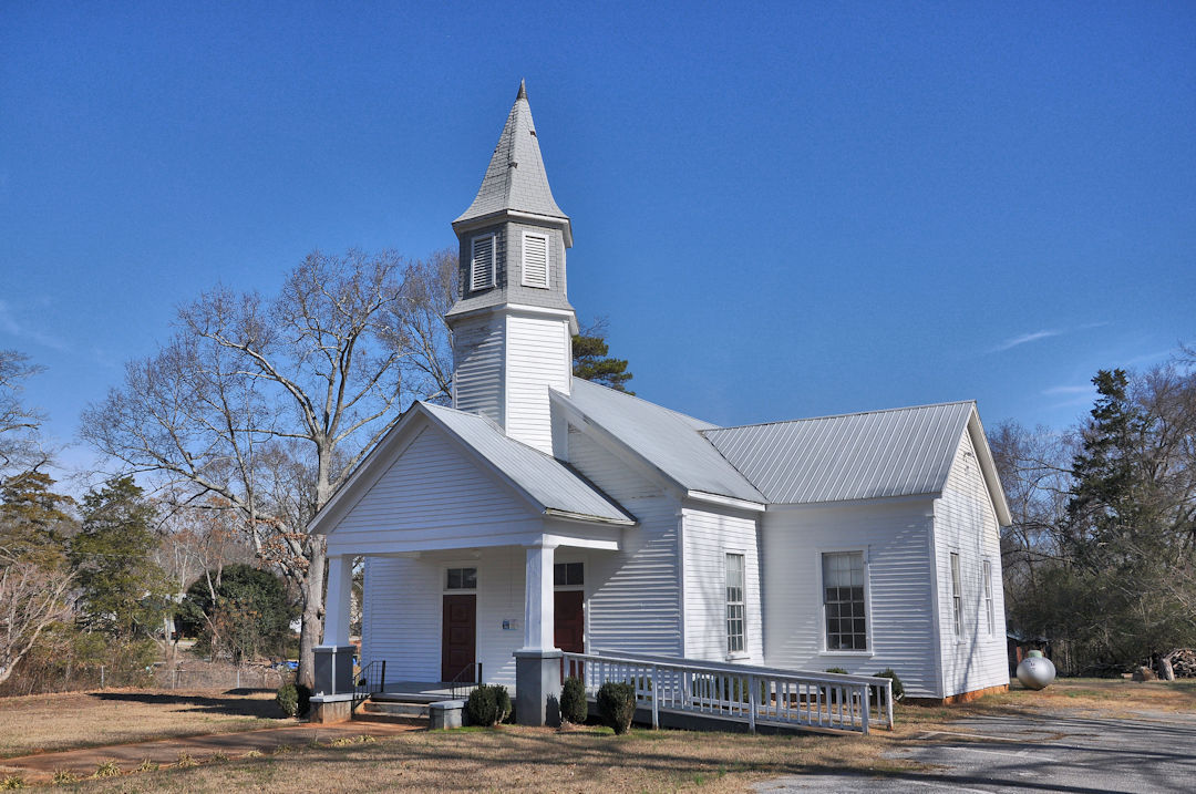 Old Homer Baptist Church, Banks County | Vanishing Georgia: Photographs ...