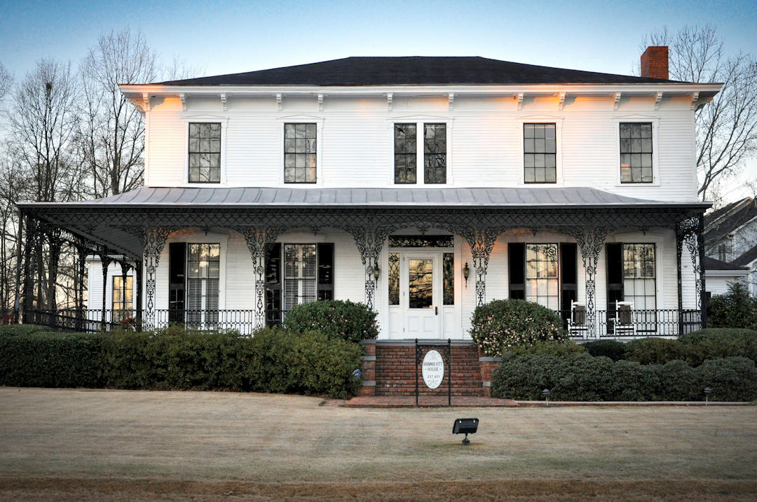 Phinizy-Hunnicutt House, 1855, Athens | Vanishing Georgia: Photographs ...