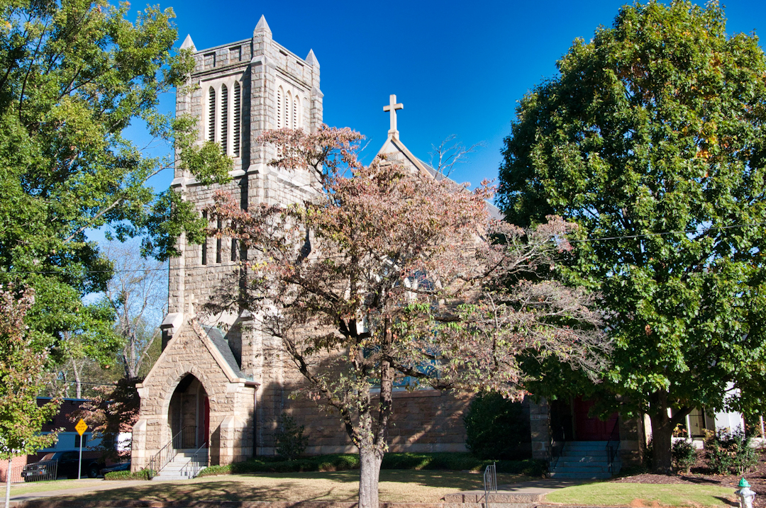 Emmanuel Episcopal Church, 1899, Athens | Vanishing Georgia ...