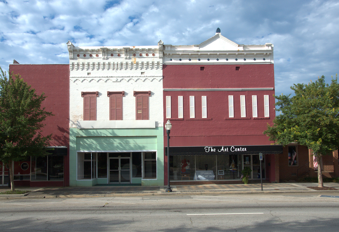 Howell Street Storefronts, Hartwell | Vanishing Georgia: Photographs by ...