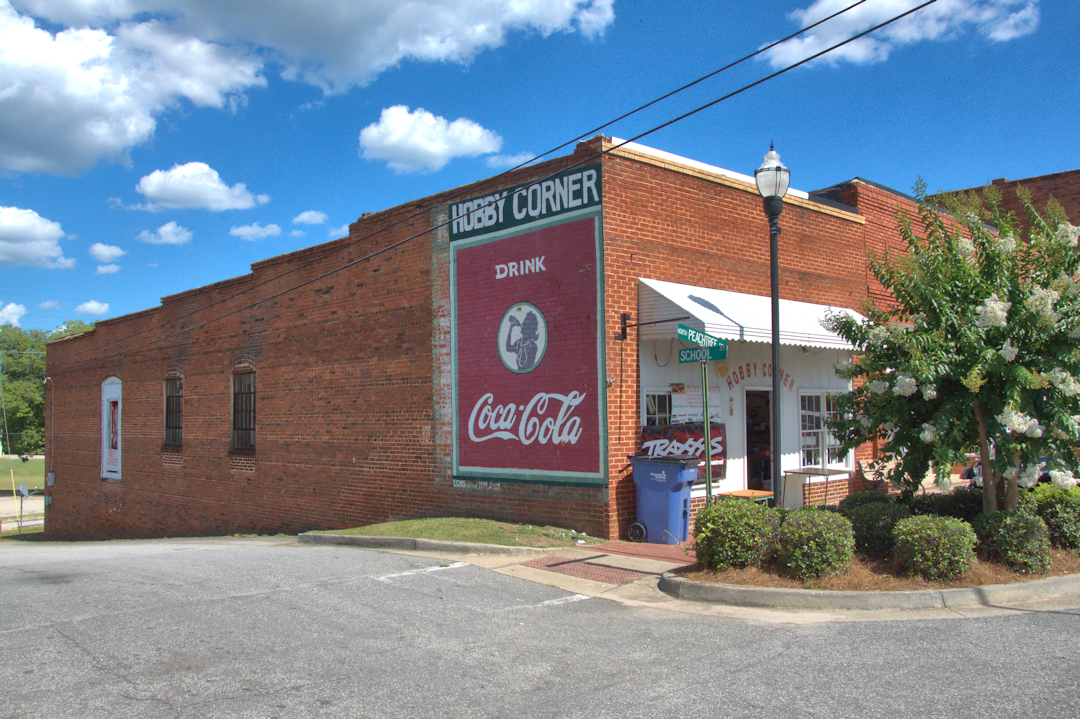 Peachtree Street Storefronts, Lincolnton | Vanishing Georgia ...