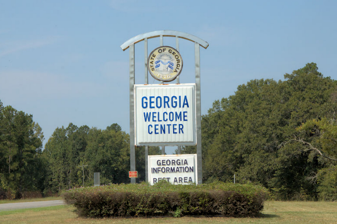 Georgia Welcome Center, 1961, Screven County | Vanishing Georgia ...