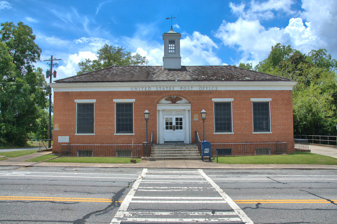 Warrenton Post Office, 1938 | Vanishing Georgia: Photographs by Brian Brown