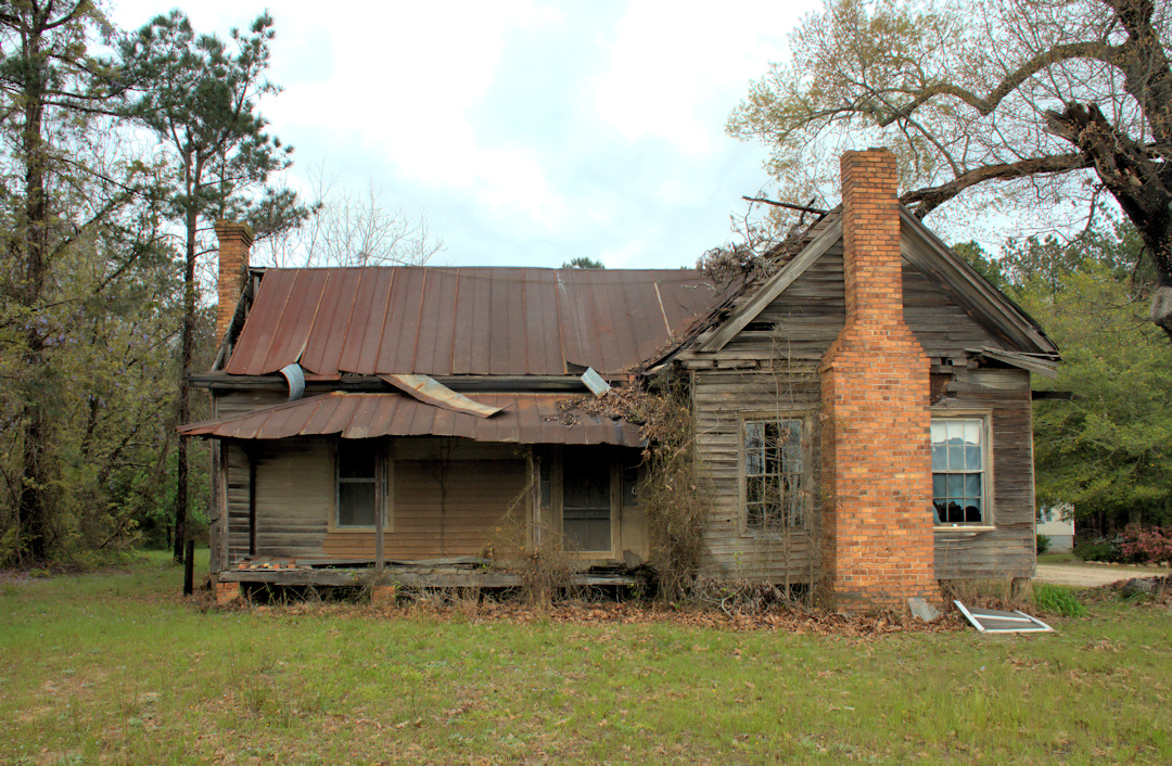 Gabled-Ell Farmhouse, Hancock County | Vanishing Georgia: Photographs ...