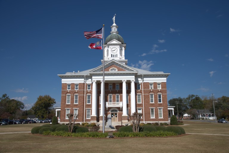 Jenkins County Courthouse, 1910, Millen | Vanishing Georgia ...