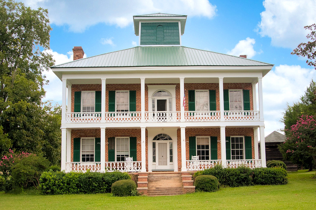 Adams-Duggan-Trawick House, Circa 1858, Linton | Vanishing Georgia ...