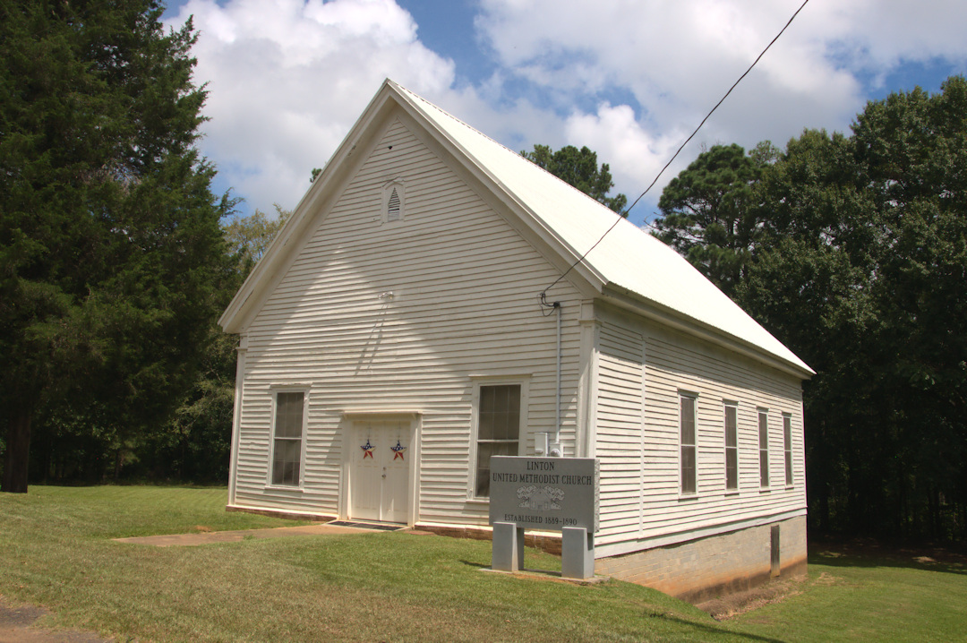 Linton United Methodist Church, 1891, Hancock County | Vanishing ...