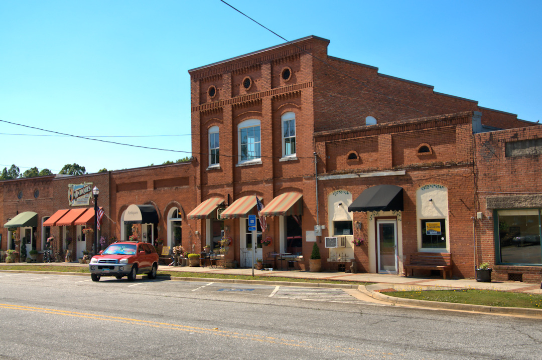 Historic Storefronts, Molena | Vanishing Georgia: Photographs by Brian ...