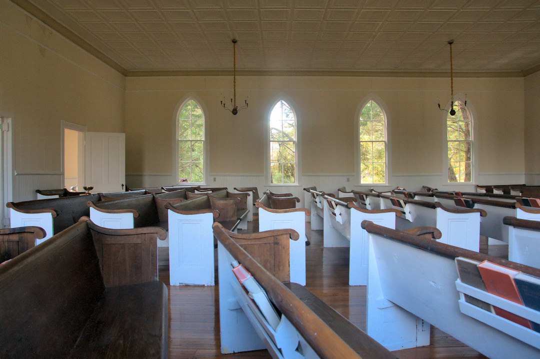 Rock Mills United Methodist Church, 1840, Jewell | Vanishing Georgia ...
