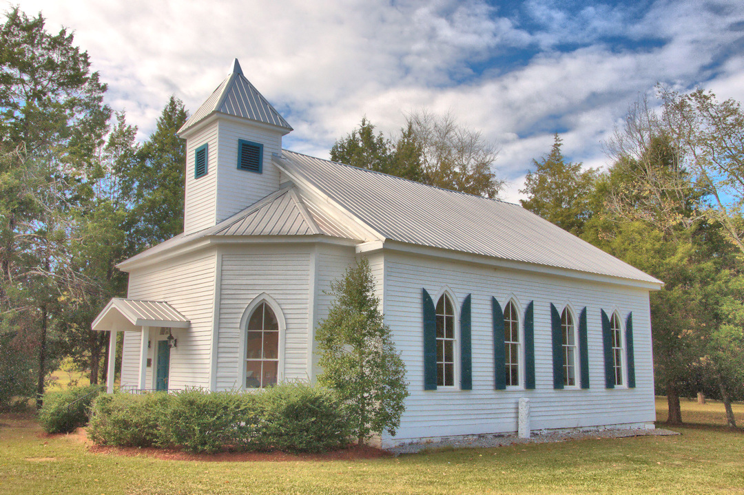 Rock Mills United Methodist Church, 1840, Jewell | Vanishing Georgia ...
