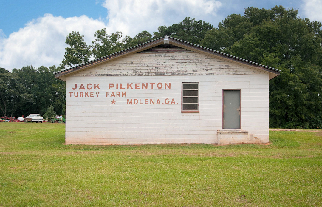 Jack Pilkenton Turkey Farm, Molena | Vanishing Georgia: Photographs by ...