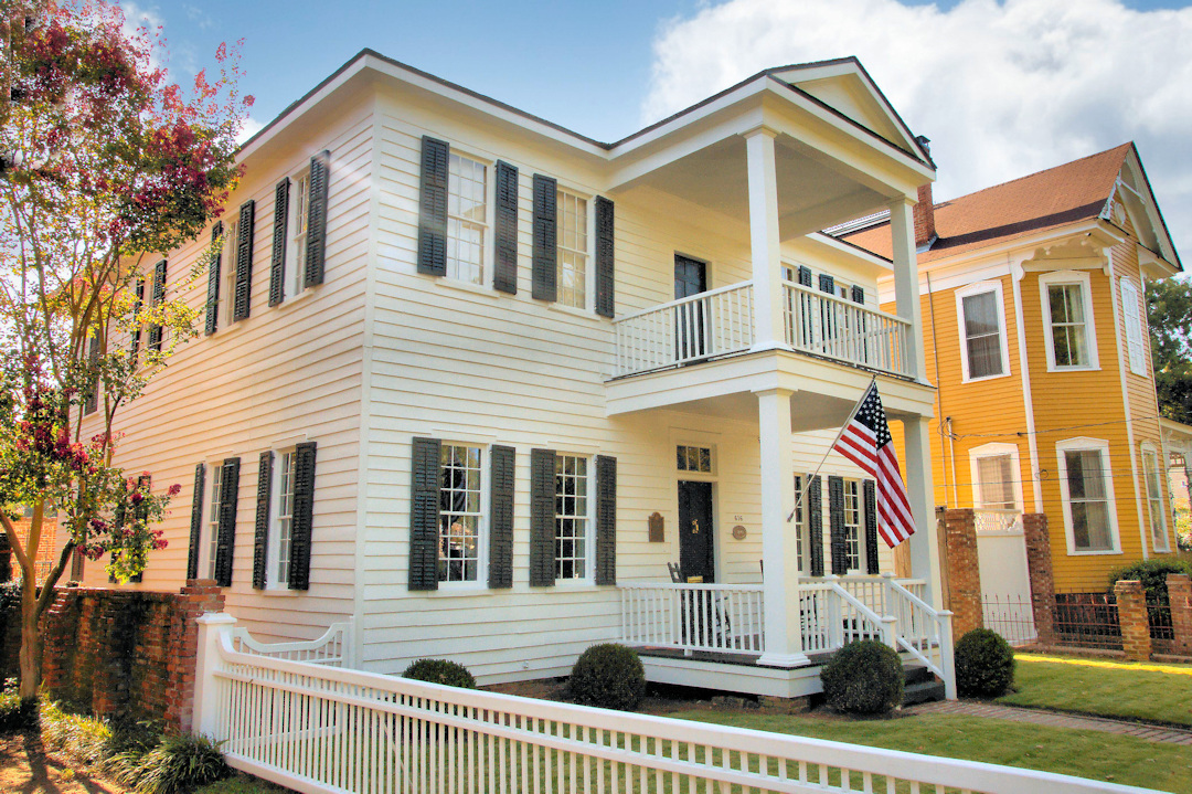 Federal Revival House, 1840, Columbus | Vanishing Georgia: Photographs ...