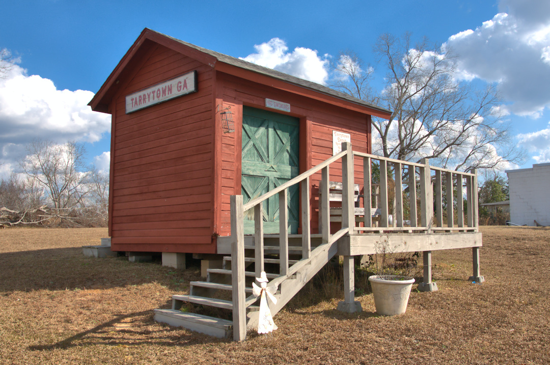 Macon, Dublin & Savannah Railroad Depot, Circa 1902, Tarrytown ...