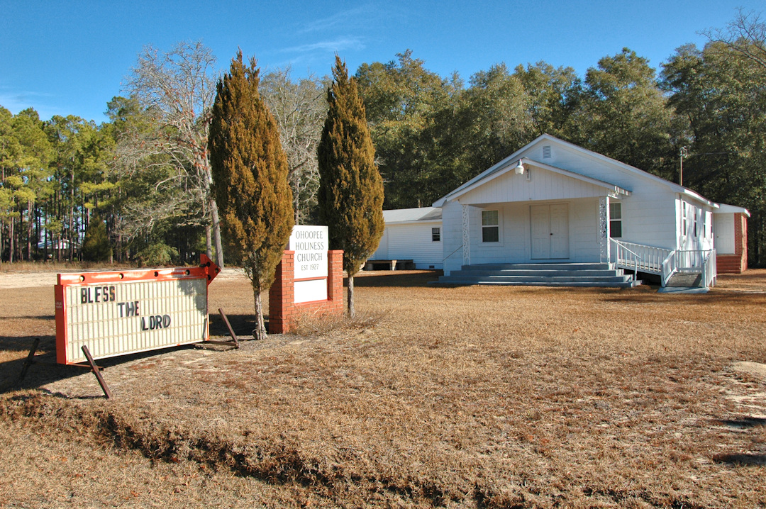 Ohoopee Holiness Church, Toombs County | Vanishing Georgia: Photographs ...