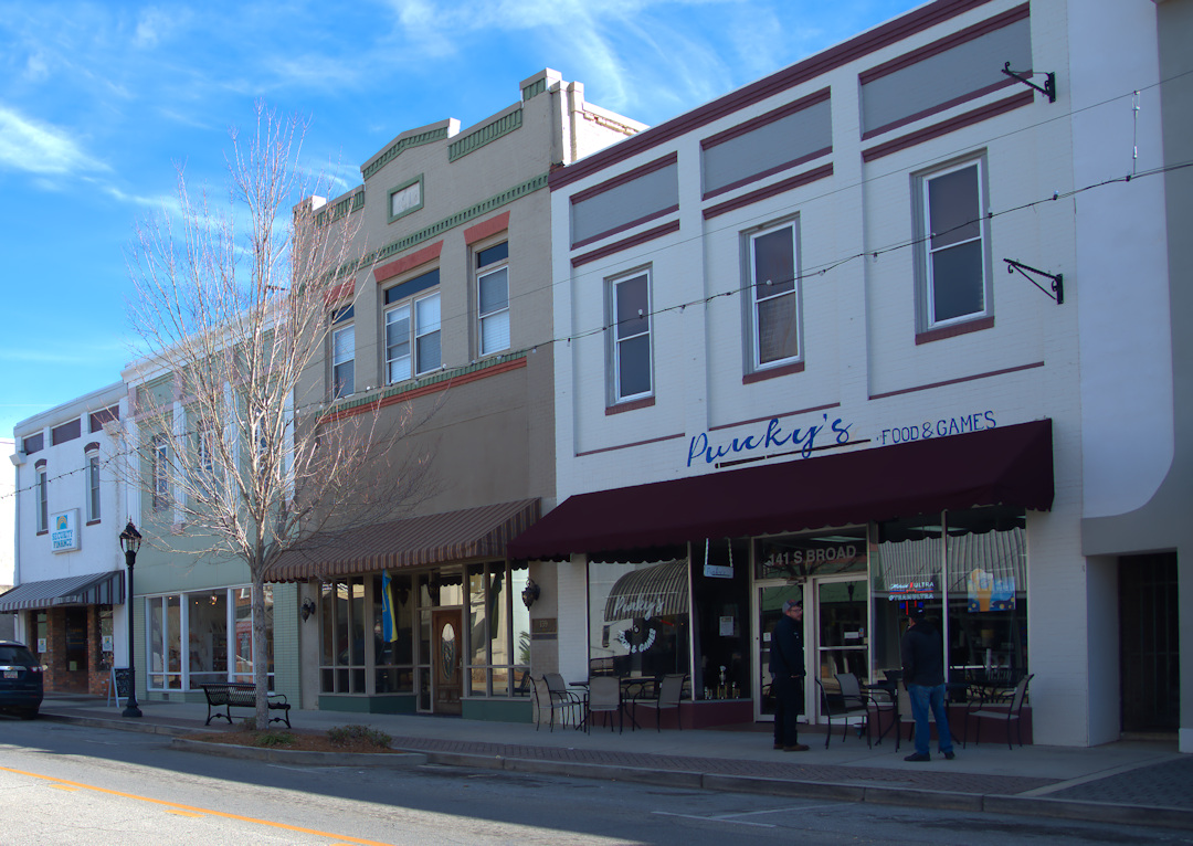 South Broad Street Storefronts, Cairo | Vanishing Georgia: Photographs ...