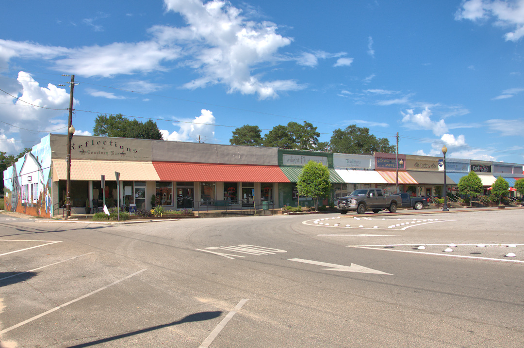 Town Square Storefronts, Colquitt | Vanishing Georgia: Photographs by ...