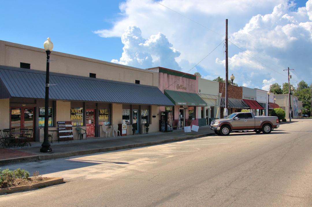 Town Square Storefronts, Colquitt | Vanishing Georgia: Photographs by ...