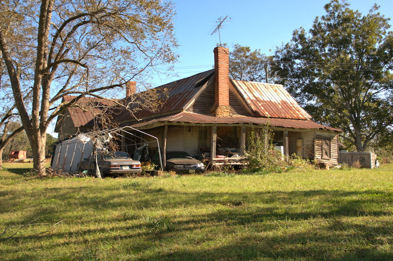 Gabled-Ell Farmhouse, Glenloch | Vanishing Georgia: Photographs by ...