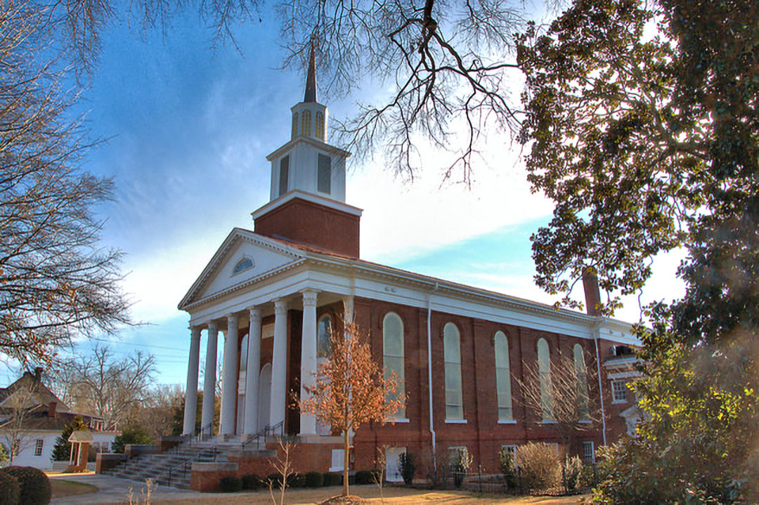 Madison Baptist Church, 1858 | Vanishing Georgia: Photographs by Brian ...