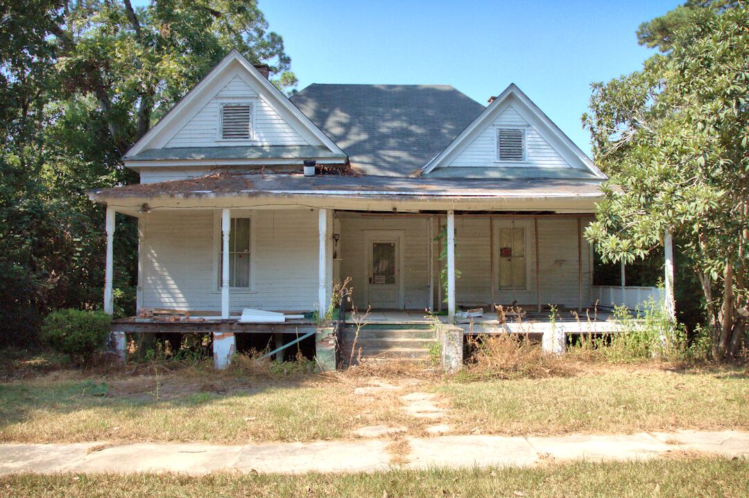Folk Victorian Cottage, 1905, Quitman | Vanishing Georgia: Photographs ...