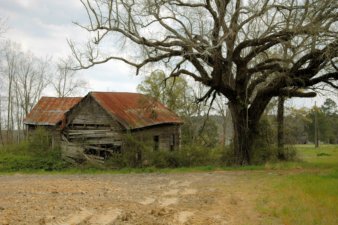 Gabled-Ell Farmhouse, Rowena | Vanishing Georgia: Photographs by Brian ...