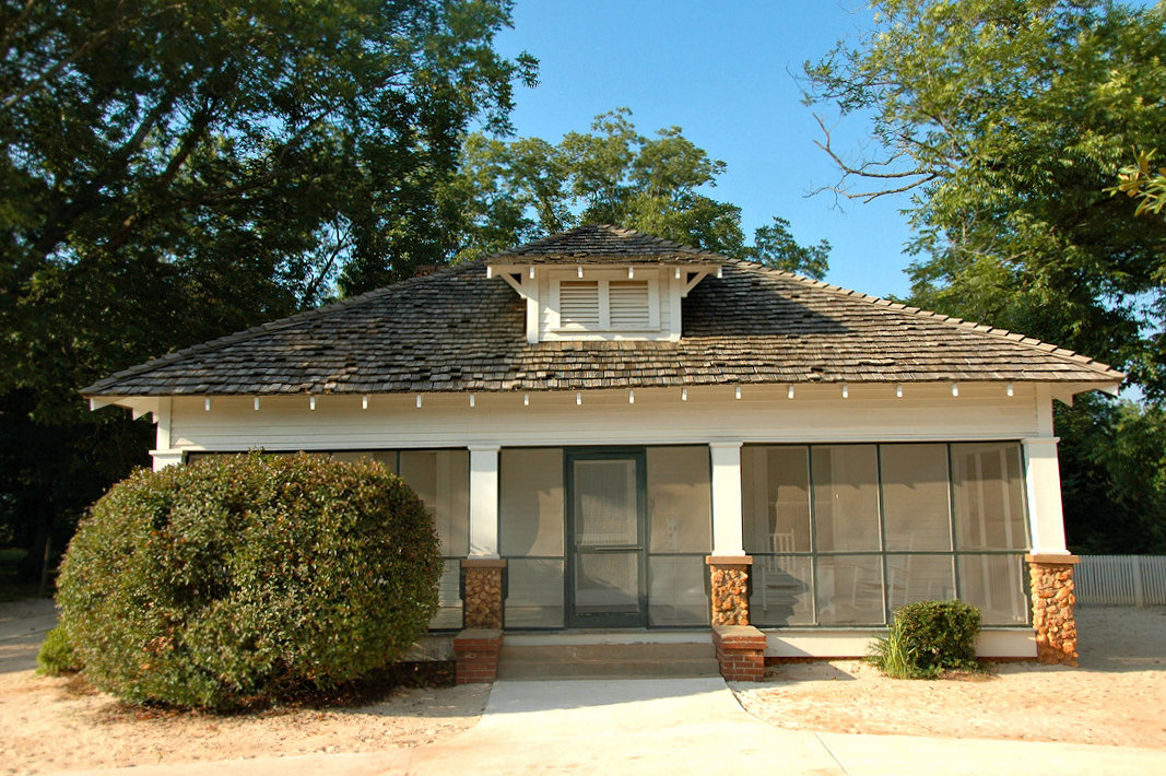 Jimmy Carter Boyhood Home, Archery | Vanishing Georgia: Photographs by ...