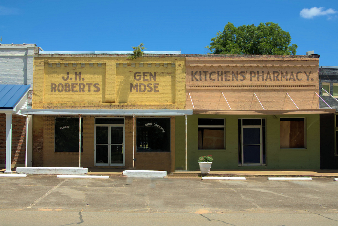 Historic Storefronts, Byromville | Vanishing Georgia: Photographs by ...