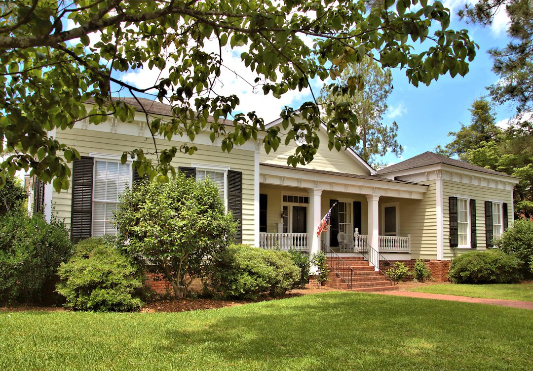 James Oliver Jelks House, Mid-1840s, Hawkinsville | Vanishing Georgia ...