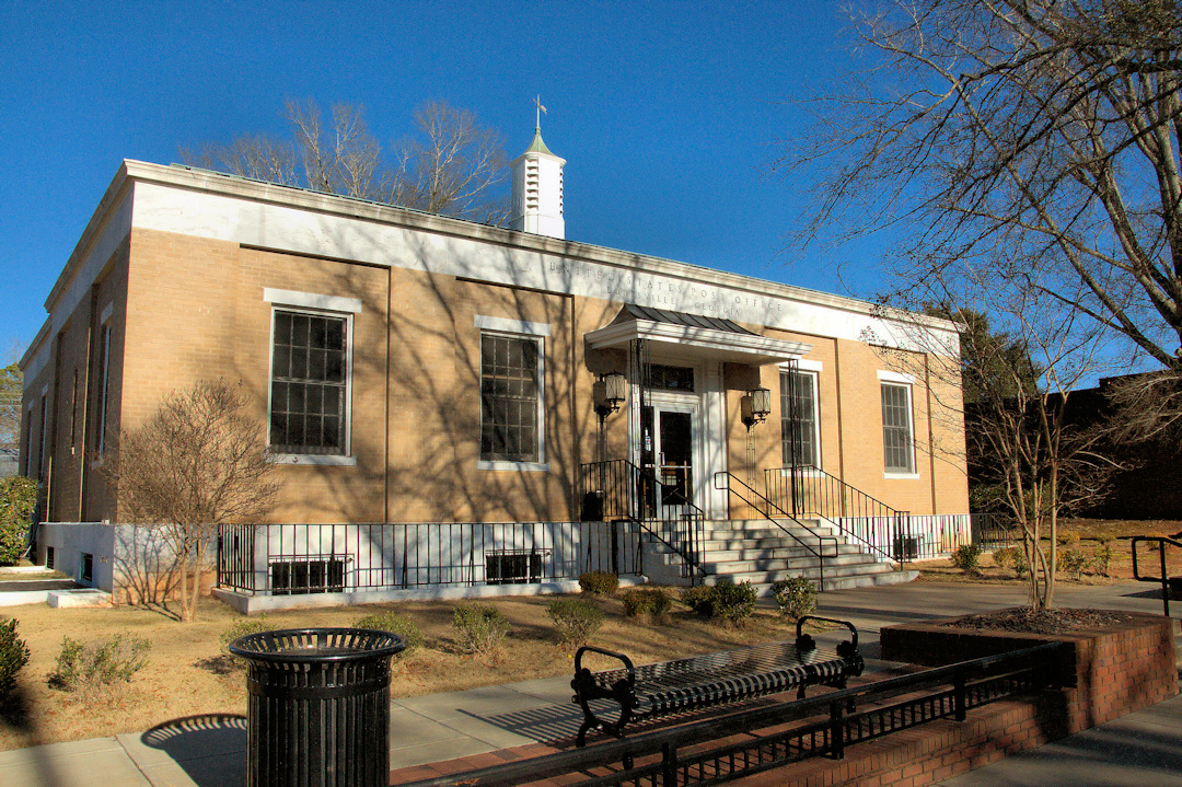 WPA Post Office, 1939, Louisville | Vanishing Georgia: Photographs by ...