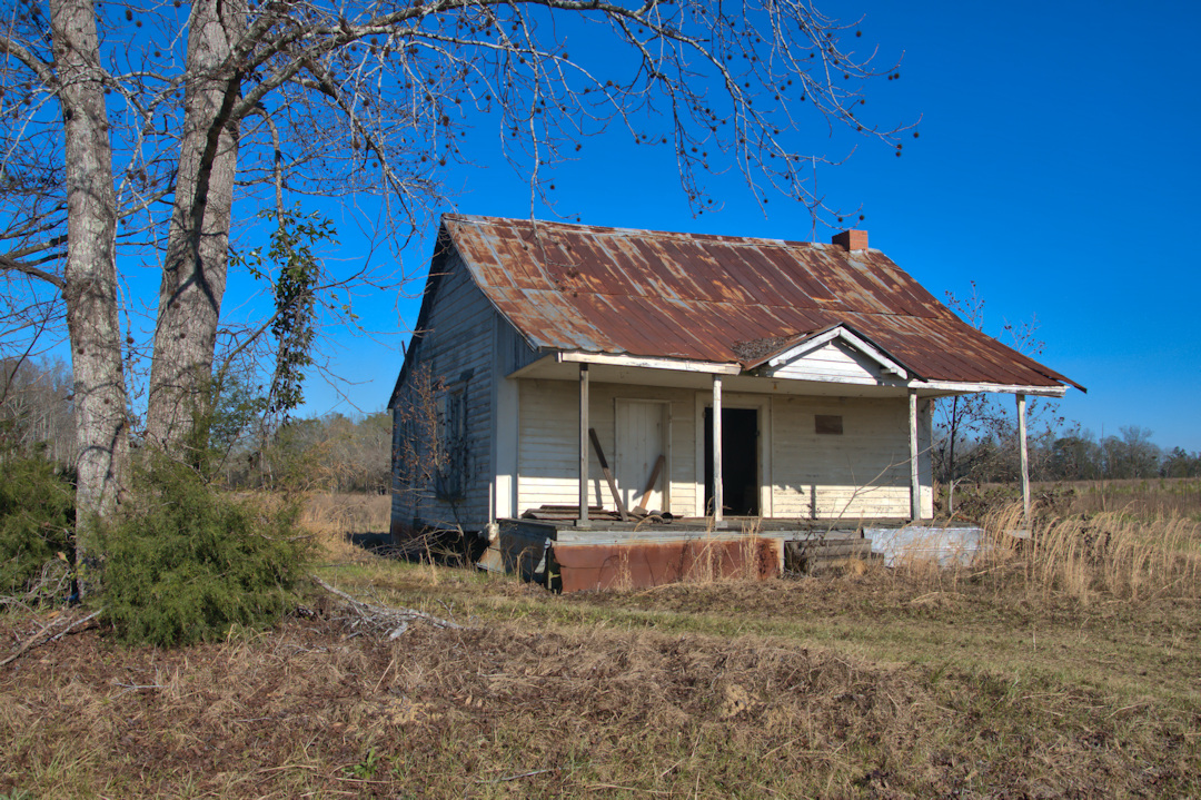 Single-Pen Tenant Farmhouse, New Home | Vanishing Georgia: Photographs ...