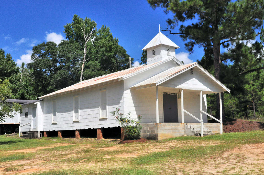 Pine Level Missionary Baptist Church, Minter | Vanishing Georgia ...