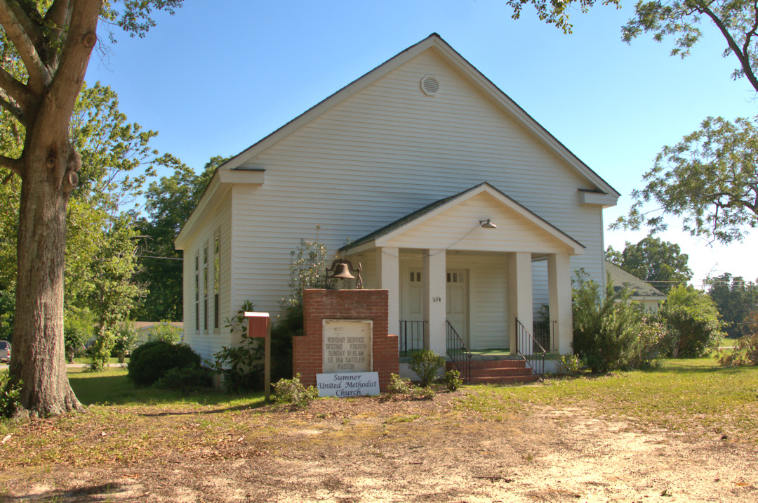 Sumner United Methodist Church, 1880, Worth County | Vanishing Georgia ...