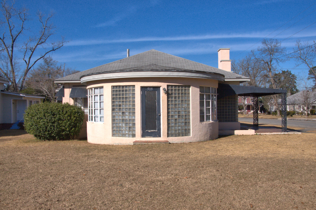 Streamline Moderne House, Cordele | Vanishing Georgia: Photographs by ...