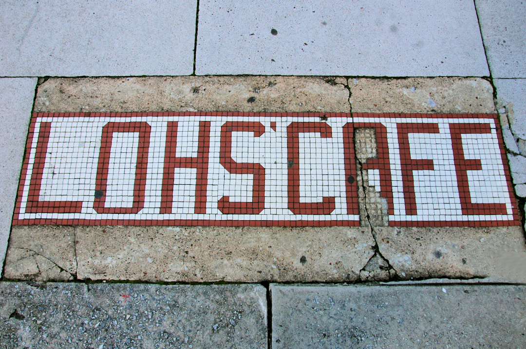 Loh’s Cafe Sidewalk Tile, Macon | Vanishing Georgia: Photographs by ...