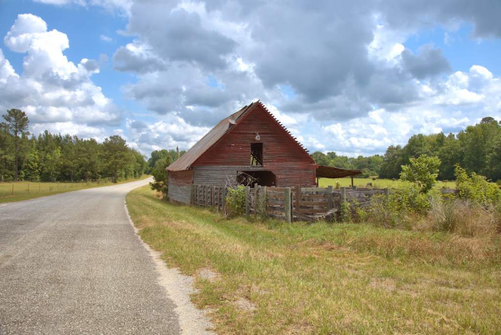 Hay & Stock Barn, McDuffie County | Vanishing Georgia: Photographs by ...