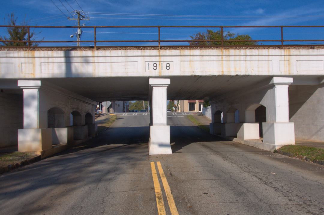 Railroad Underpass, 1918, Palmetto | Vanishing Georgia: Photographs by ...