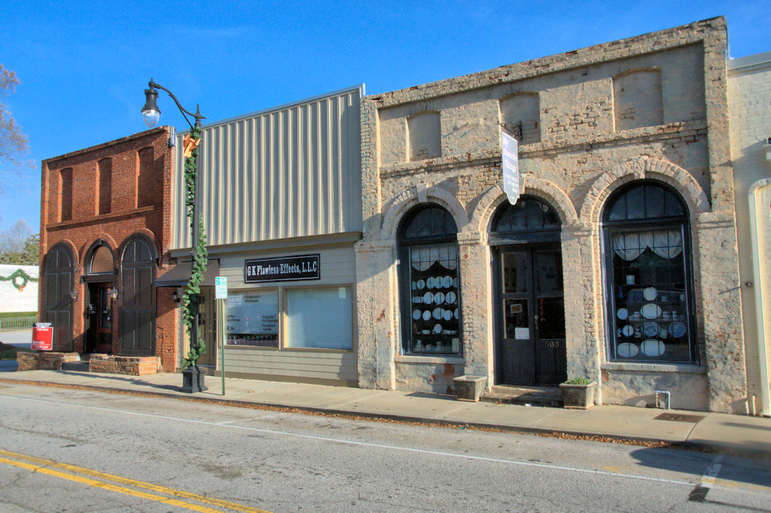 Historic Storefronts, Palmetto | Vanishing Georgia: Photographs by ...