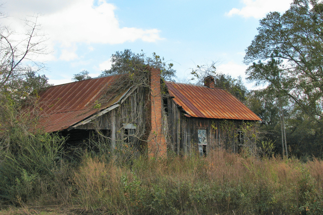 Hall-and-Parlor Farmhouse, Turner County | Vanishing Georgia ...